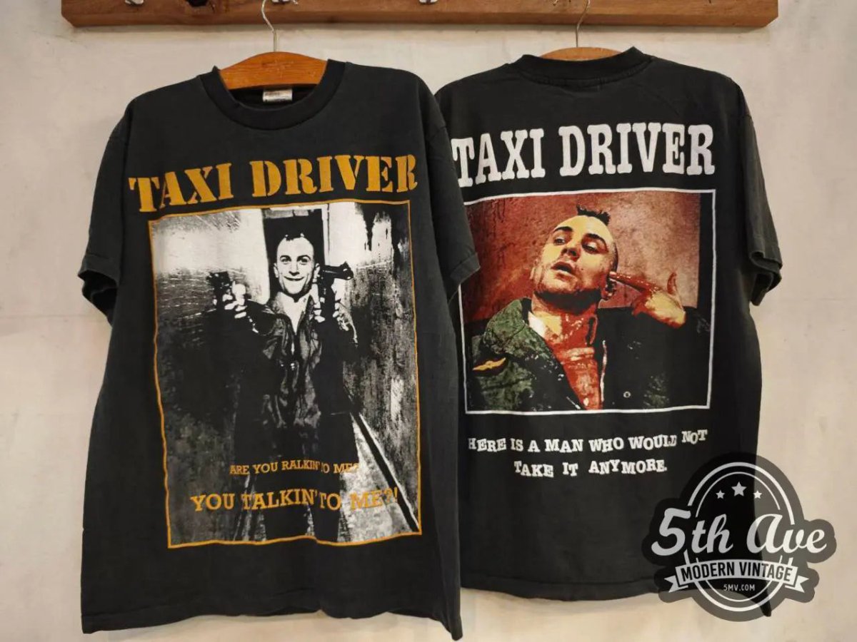 Taxi Driver - AOP all over print New Vintage Movie T shirt