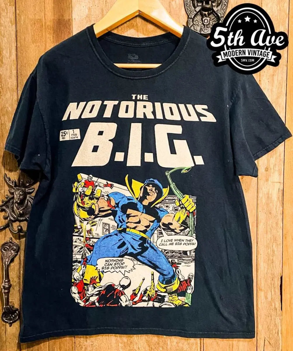 The Notorious B.I.G., Biggie Smalls, Biggie - New Vintage Band T shirt ...