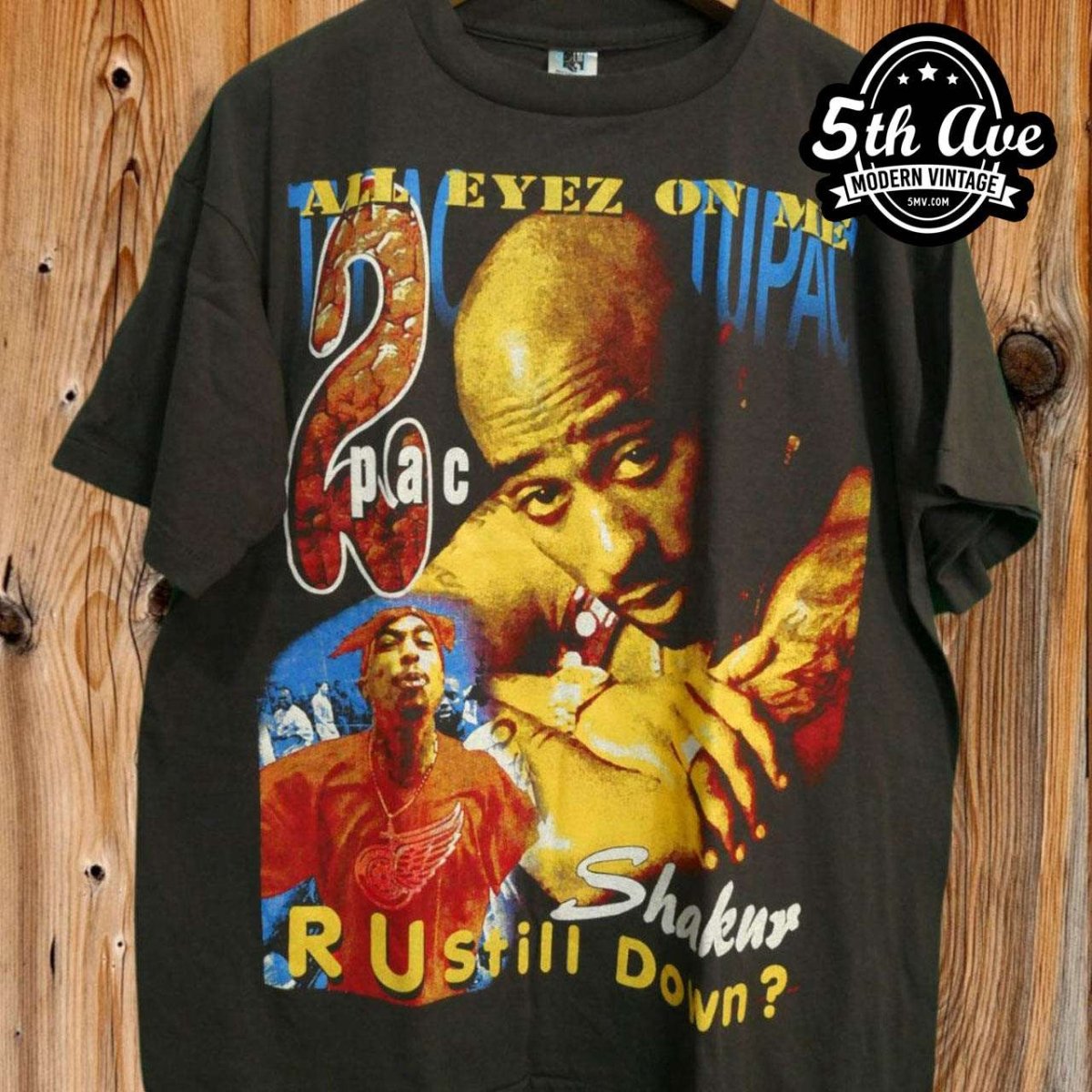 Tupac Shakur All Eyez on Me - New Vintage Band T shirt Tupac Shakur All Eyez on Me - New Vintage Band T shirt